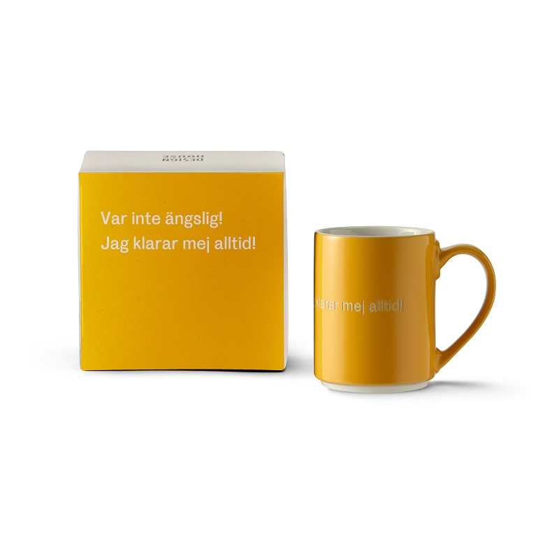 Astrid Lindgren Mugg Var inte ängslig! - Hos Greta