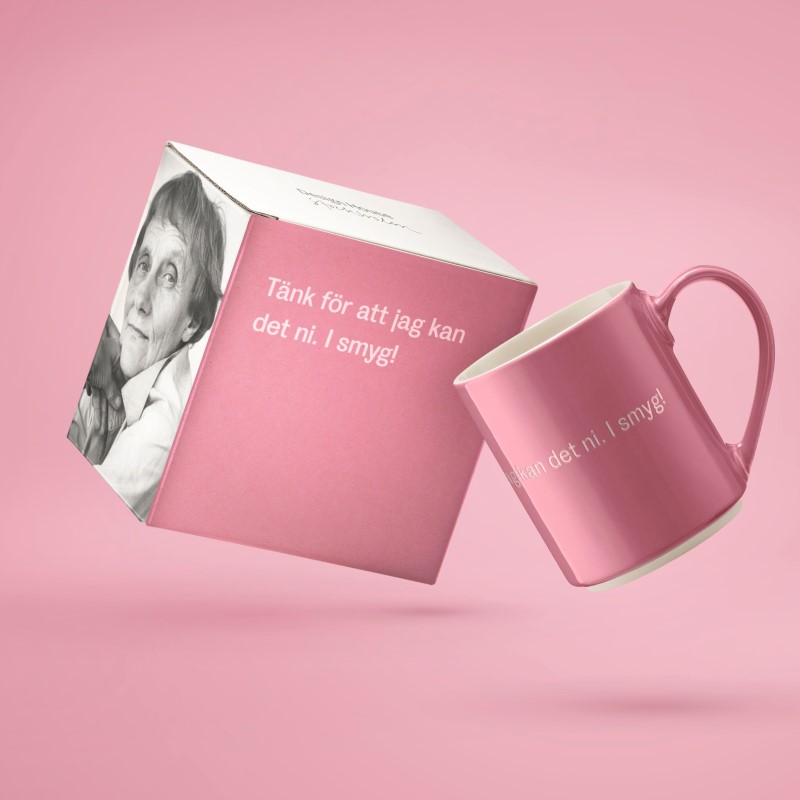 Astrid Lindgren Mugg Tänk för att jag kan - Hos Greta