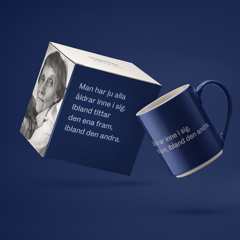 Astrid Lindgren Mugg Man har ju alla åldrar inne i sig - Hos Greta