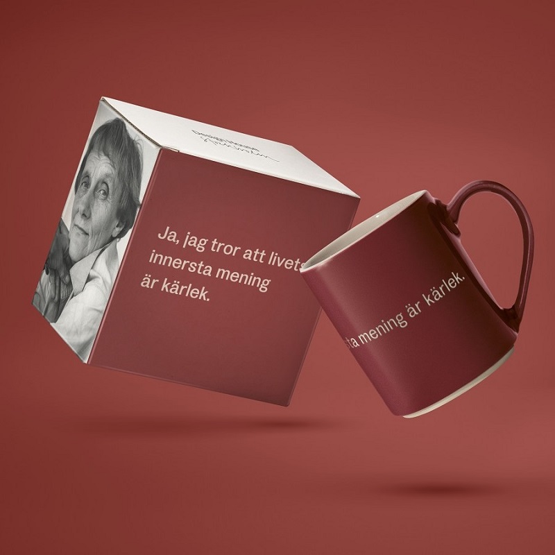 Astrid Lindgren Mugg Ja, jag tror att livets innersta... - Hos Greta